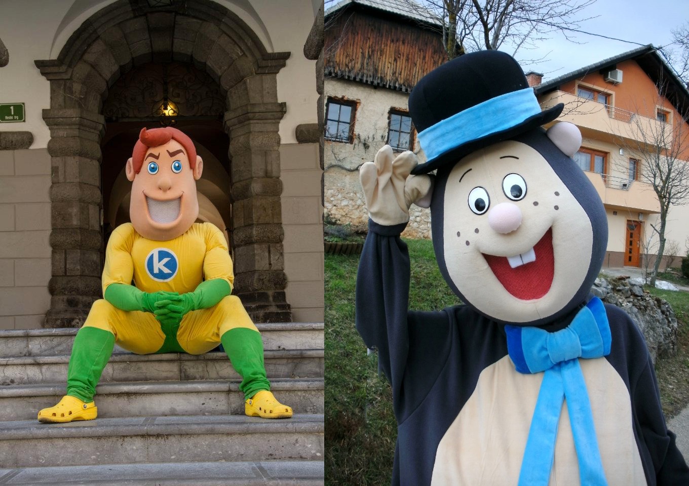 Maskote - Izdelava maskot - Maskote po naročilu-za marketing in animacijo